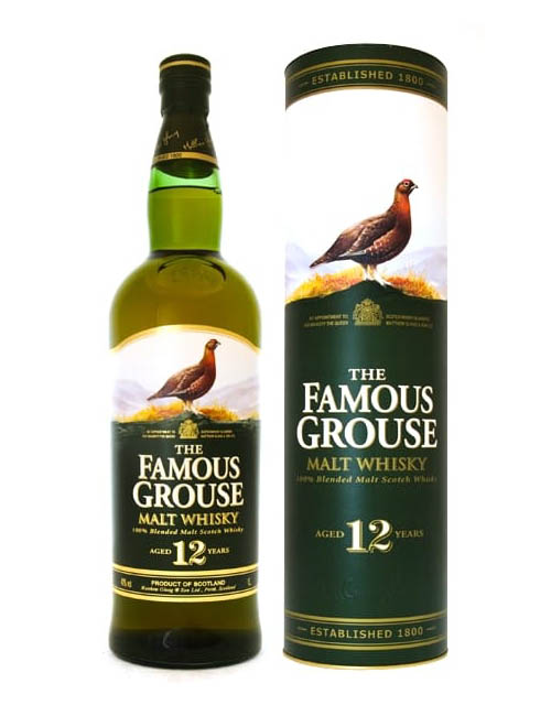 Famous Grouse 12 Years Old 100cl – OnlineCava