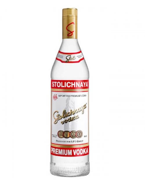 Stolichnaya Red Label Vodka 70cl - OnlineCava