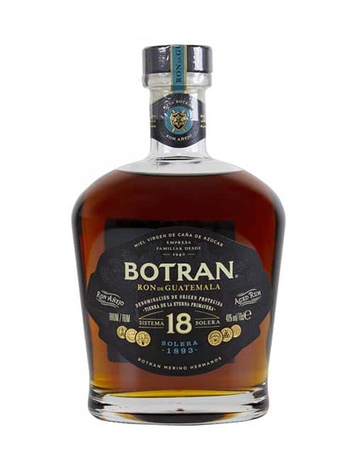 Botran 18 Years Old Solera Rum 70cl – OnlineCava Cyprus
