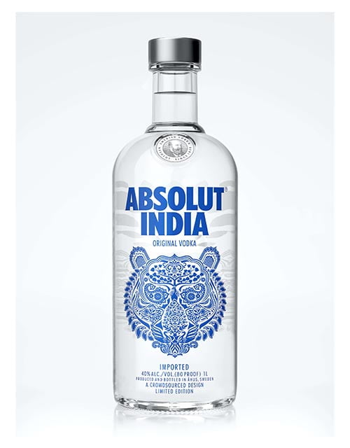 Absolut Indian Limited Edition 100cl – OnlineCava Cyprus