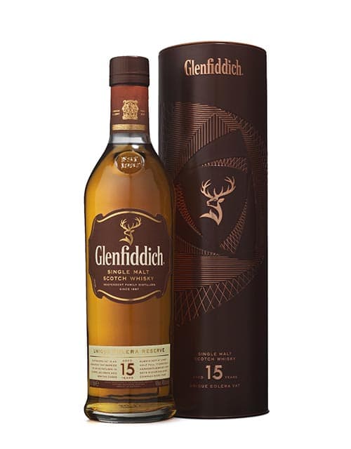 Glenfiddich 15 Years Old Unique Solera Vat TIN 70cl – OnlineCava Cyprus