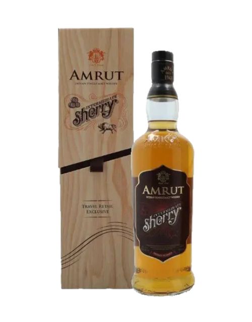 Amrut Intermediate Sherry cask 70cl – OnlineCava Cyprus